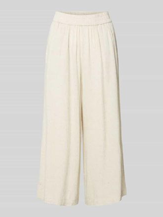 Pieces Loose Fit Culotte aus Viskose-Leinen-Mix Modell PIA
