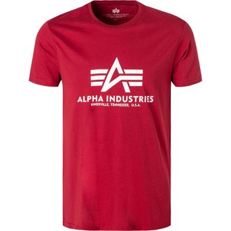Alpha Industries Herren T-Shirt rot