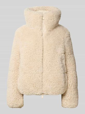 Save The Duck Regular Fit Jacke aus Teddyfell Modell Kennie