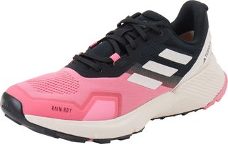 adidas Damen Terrex Soulstride RAIN.RDY Trail Running Shoes Trailrunning-Schuhe, pink Fusion/Putty Mauve/core Black, 36 2/3 EU