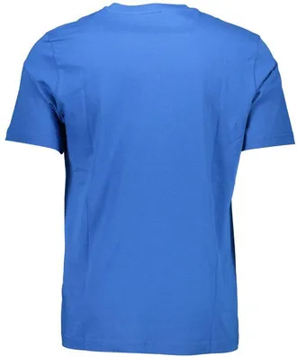Diesel Logo-Print Cotton T-Shirt - Blue