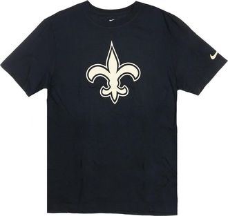 Nike NFL Logo Tee New Orleans Saints - - Sport - Herren - Schwarzk - S