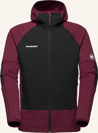 Mammut Mammut Midlayer-Jacke Massone Ml Hooded rot
