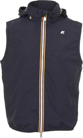K-Way Homme, Vestes, Bleu, Taille: XL Gilet Valen pour Demi-Saison