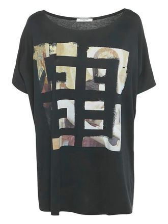 Givenchy t-shirt &agrave; logo - Noir