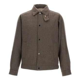 Woolrich Homme, Vestes, Brun, Taille: L Woolrich Vestes Marron