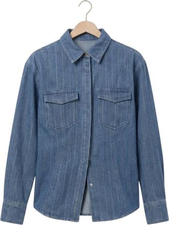 Omoda Damen, Blusen & Hemden, Blau, MGr&ouml;&szlig;e