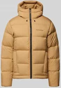 Peak Performance Steppjacke mit Kapuze und Label-Stitching