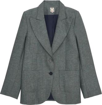 Ines De La Fressange Femme, Vestes, Gris, Taille: 36 FR Thadee Jacket