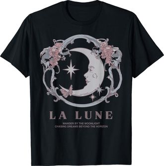 Trendy Apparel La Lune Wander The Moonlight Chasing Dreams T-Shirt