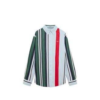 Loewe Chemise en serg&eacute; de coton ray&eacute;