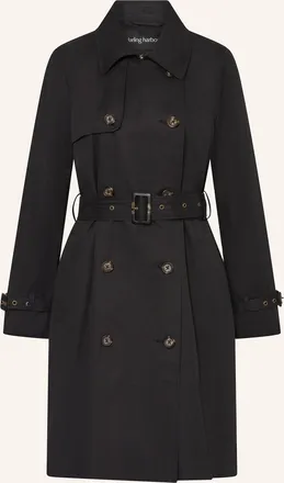 Darling Harbour Darling Harbour Trenchcoat schwarz