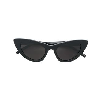 Saint Laurent Schwarz Graue Sonnenbrille 1084 - - Accessories - Damen - Schwarzk - ONE SIZE