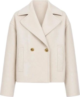 Max Mara Caban double boutonnage - Femme - Vestes - Beige - Taille: 36 FR