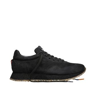 Barracuda Schwarze Wildleder Rocket Sneakers - - Shoes - Herren - Schwarzk - 45 EU