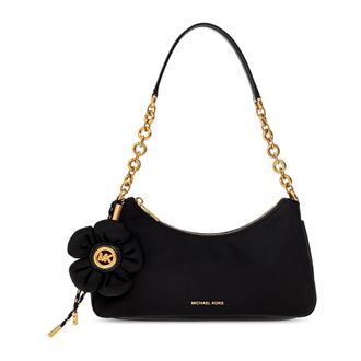 Michael Kors Femme, Sacs, Noir, Taille: ONE Size Nolita Medium Nylon Chain Pochette