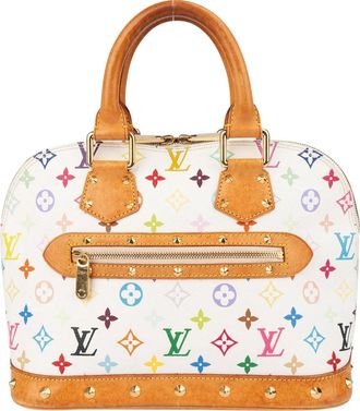 Louis Vuitton Crossbody Bags - Louis Vuitton Murakami Multicolor Alma PM Handbag - Gr. unisize - in Weiß - für Damen