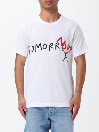 Comme Des Gar&ccedil;ons T-shirt en coton avec imprim&eacute; slogan