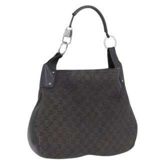 Gucci Sac &agrave; main vintage en toile GG Pre-owned - Femme - Pre-owned - Brun - Taille: ONE Size