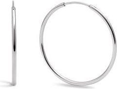 Singularu Boucles doreilles Créoles Maria L. Acier. Bijoux pour femme