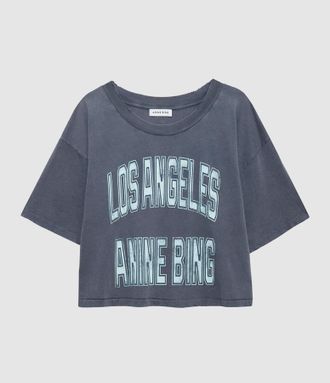Anine Bing Tee Shirt Johnny Grey