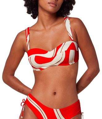Triumph Damen Summer Allure DP Bikini top, ORANGE - Light Combination, 40D