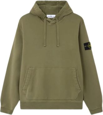 Stone Island Homme, Sweatshirts et sweats &agrave; capuche, Vert, Taille: 2XL Pull &agrave; capuche
