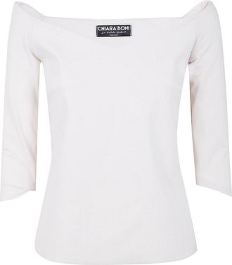 La Petite Robe Di Chiara Boni Top - Blanc
