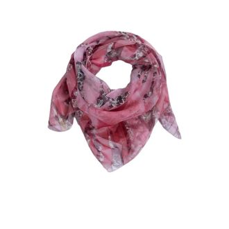 Cartier Pre-owned Silk Scarf - Femme - Pre-owned - Rose - Taille: ONE Size