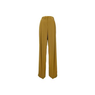 Elisabetta Franchi Wide Hosen - - Trousers - Damen - Gelb - XL
