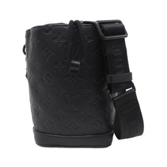 Louis Vuitton Pre-owned Monogram Shadow Noe Sling Calf Shoulder Bag - - Pre-owned - Damen - Schwarzk - ONE SIZE