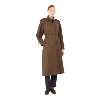Max Mara G&uuml;rtelm&auml;ntel - - Coats - Damen - Braun - M