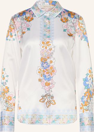 Herzen&rsquo;s Angelegenheit Herzens Hemdbluse Aus Seide blau