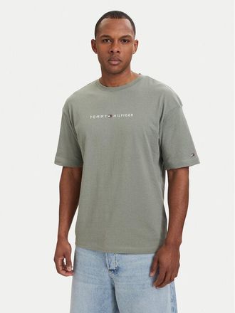Tommy Hilfiger T-Shirt UM0UM03643 Hellgr&uuml;n Regular Fit