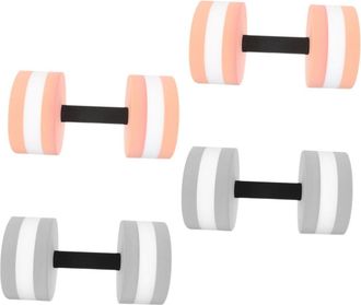 Cabilock 4 Stück EVA Wasserhanteln für Poolübungen Schwimmende Handgewichte mit Ergonomischem Griff Leichtes Wassertraining für Gelenkschonende Fitness und Gan
