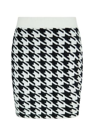 Mymo Strickrock Damen weiss
