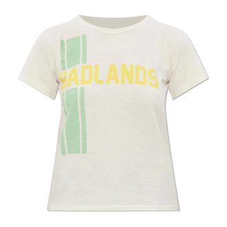 Maison Margiela Femme, Tops, Beige, Taille: 40 FR T-shirt imprim&eacute;