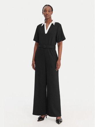 Karl Lagerfeld Jumpsuit B1W13031 Schwarz Regular Fit