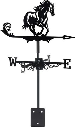 Generic Wetterfahne Dekorative Windrichtungsanzeiger Einfache Montage f&uuml;R G&auml;Rten und Schuppen(YY6)