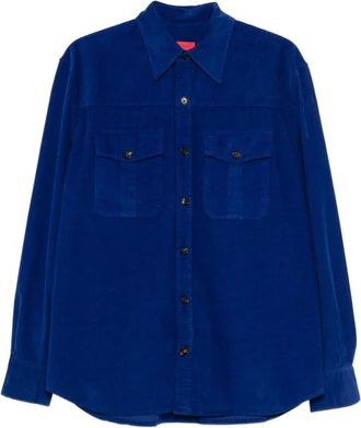 Isaia Homme, Chemises, Bleu, Taille: 2XL Casual Chemises