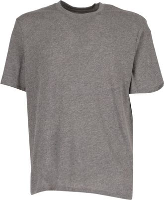 Majestic Filatures Homme, Tops, Gris, Taille: XL T-shirt &agrave; Manches Courtes et Col Rond