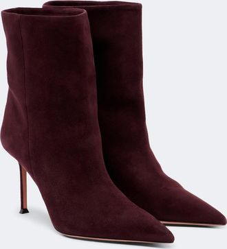 Aquazzura Bottines Harper en daim