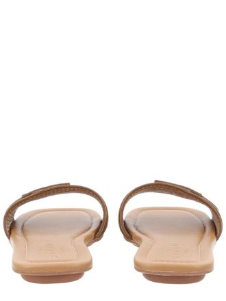Hogan Calf Leather Sandals - Brown