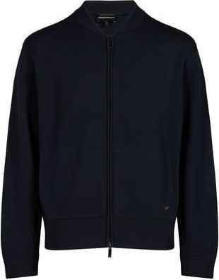 Emporio Armani Pull zipp&eacute; en laine