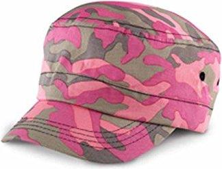 Result Casquette Army Camo Urban Cap RC59- Mixte Adulte - Coloris Rose Camouflage