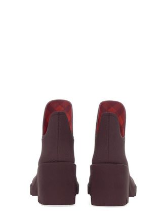 Burberry Synthetic Rubber Boots - Black