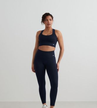 Aim'n Petite - Legging c&ocirc;tel&eacute;s sans coutures - Bleu marine