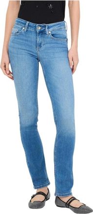 Liu Jo Femme, Jeans, Bleu, Taille: W33 L32 Jean avec Fermeture &Eacute;clair et Bouton et Poches