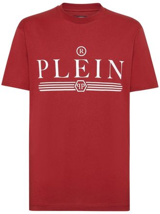 Philipp Plein T-Shirt mit Logo-Print - Rot