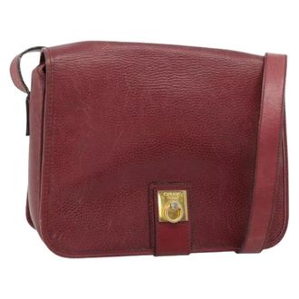 Celine Sac bandouli&egrave;re vintage Pre-owned - Femme - Pre-owned - Rouge - Taille: ONE Size